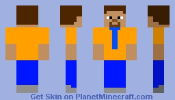 Classy steave Minecraft Skin