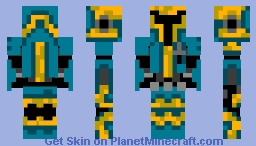 Blight-Infected Azure (Helmet Minecraft Skin
