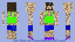 Alli (Nolan's 13th birthday party at splash pad) Minecraft Skin