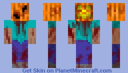 The Pumpkin Head Minecraft Skin