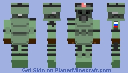 Spetsnaz Soldier (Tom Clancy's Splinter Cell Chaos Theory) Minecraft Skin