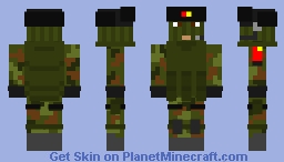 Russian Communist Mercenary (Tom Clancy's Splinter Cell) [UPDATE] Minecraft Skin