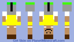 Upside down Minecraft Skin
