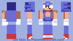 Sonic-Genesis Minecraft Skin