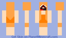 annoying orange Minecraft Skin