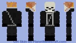 Ghost Rider (Johnny Blaze) | Ghost Rider Minecraft Skin