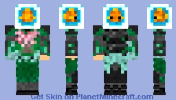 Gabe samurai Minecraft Skin