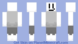 Bare Bones Steve with a Chosen Mask Minecraft Skin