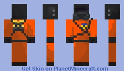 Lethal Company Employee Minecraft Skin