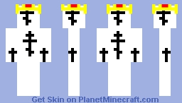 Off White Christian Minecraft Skin