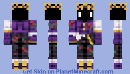 Nomarde Indigo Invaders Minecraft Skin