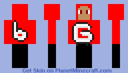 Georgia Bulldogs Minecraft Skin