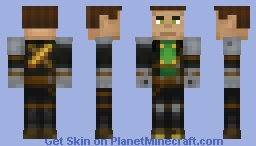 MCSM Aiden (Blaze Rods) Java Edition Minecraft Skin