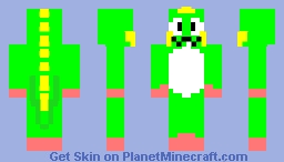 Bubble Bobble - Bub Minecraft Skin