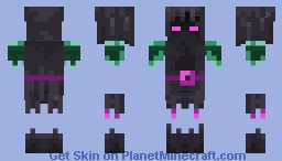 Black Spot Armor || Minecraft Dungeons Minecraft Skin