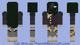 Destiny 2 Hunter Minecraft Skin