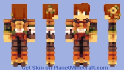 Ryguyrocky MCC Haunted Hoedown Orange Oozes Skin! Minecraft Skin