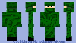 Minecraft Ghillie Suit V.2 Minecraft Skin