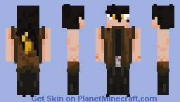 lightning person Minecraft Skin