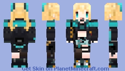 Chikazuki stella Minecraft Skin