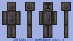 TV Head Netherite Minecraft Skin