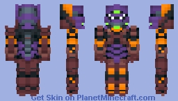 Evangelion Unit-01 Type F Minecraft Skin