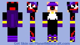 Vampire shadow Minecraft Skin