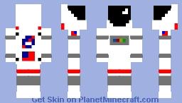 Astronaut Minecraft Skin