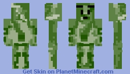 Seaweed boy Minecraft Skin