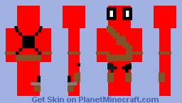 Deadpool Minecraft Skin