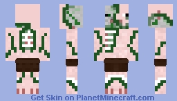 Classic Zombie Pigman Remaster Minecraft Skin