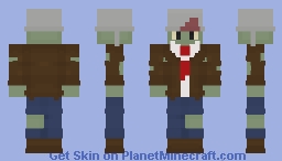 Buckethead Zombie Minecraft Skin
