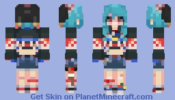 Yokune Ruko UTAU Minecraft Skin