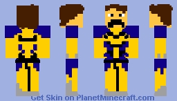 Wolverine Minecraft Skin