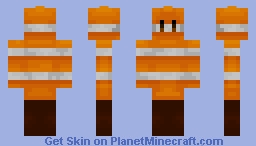 Traffic cone Minecraft Skin