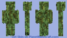 ghillie suit Minecraft Skin