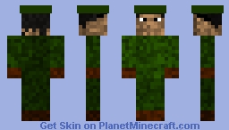 Soldier Minecraft Skin