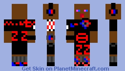 Monty on barça Minecraft Skin