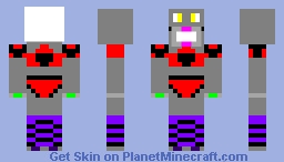 Roxanne wolf Minecraft Skin