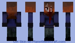 ginger emo /me without blood Minecraft Skin