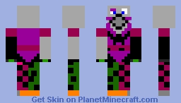 Shattered chica Minecraft Skin