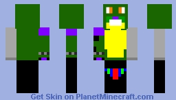 Shattered montgomery gator Minecraft Skin