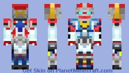 god fire convoy (omega prime rid 2001) Minecraft Skin