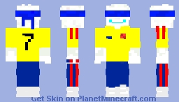 tyhard colombia skin Minecraft Skin