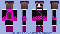Kometsu Samaki Death Goddess form. Minecraft Skin