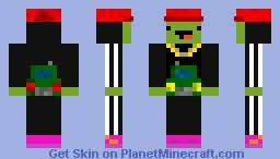squished Minecraft Skin