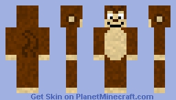 Monke Minecraft Skin