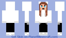 Preppy Girl Minecraft Skin