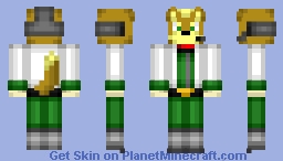 Fox McCloud (Star Fox Command) Minecraft Skin