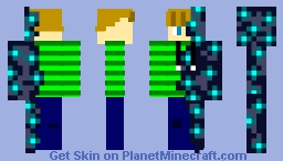 infected by sculk Minecraft Skin